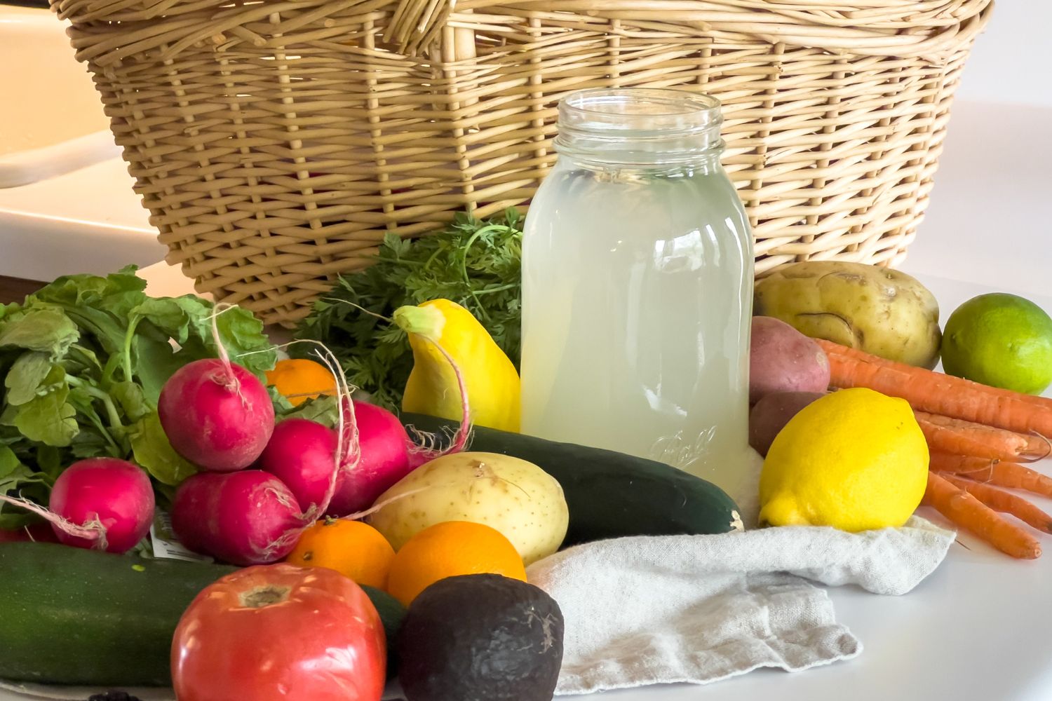 DIY Fruit & Vegetable Wash | Every Purpose Home